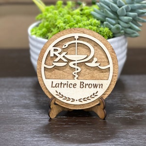 Pharmacist Personalized 3D Name Plaques/desktop Name Plate/pharmd Sign ...