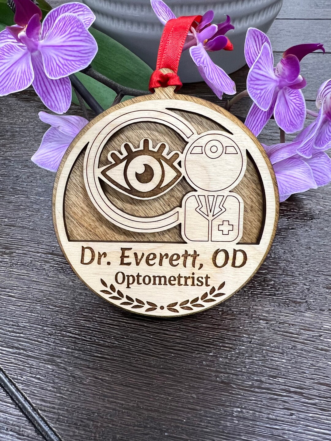 Eye Doctor Personalized Ornament/optometrist/ophthalmologist/optical ...