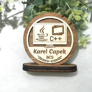 Computer Science Personalized Ornament/computer Programming Gift/ Soft ...