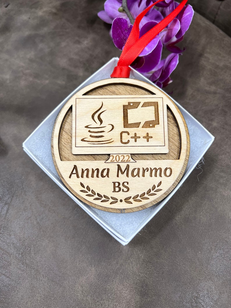 Computer Science Personalized Ornament/computer Programming - Etsy