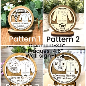 First White Coat 2025/doctor/nurse/veterinarian/dentists/health Care ...