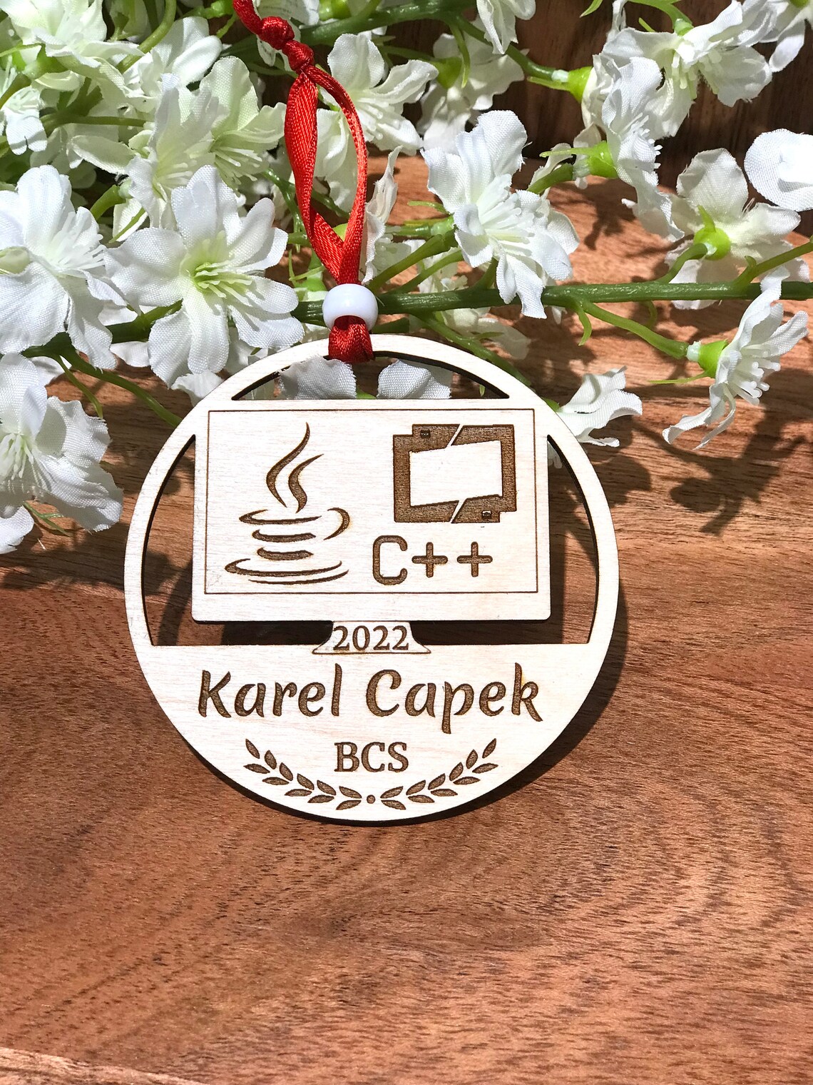 Computer Science Personalized Ornament/computer Programming - Etsy