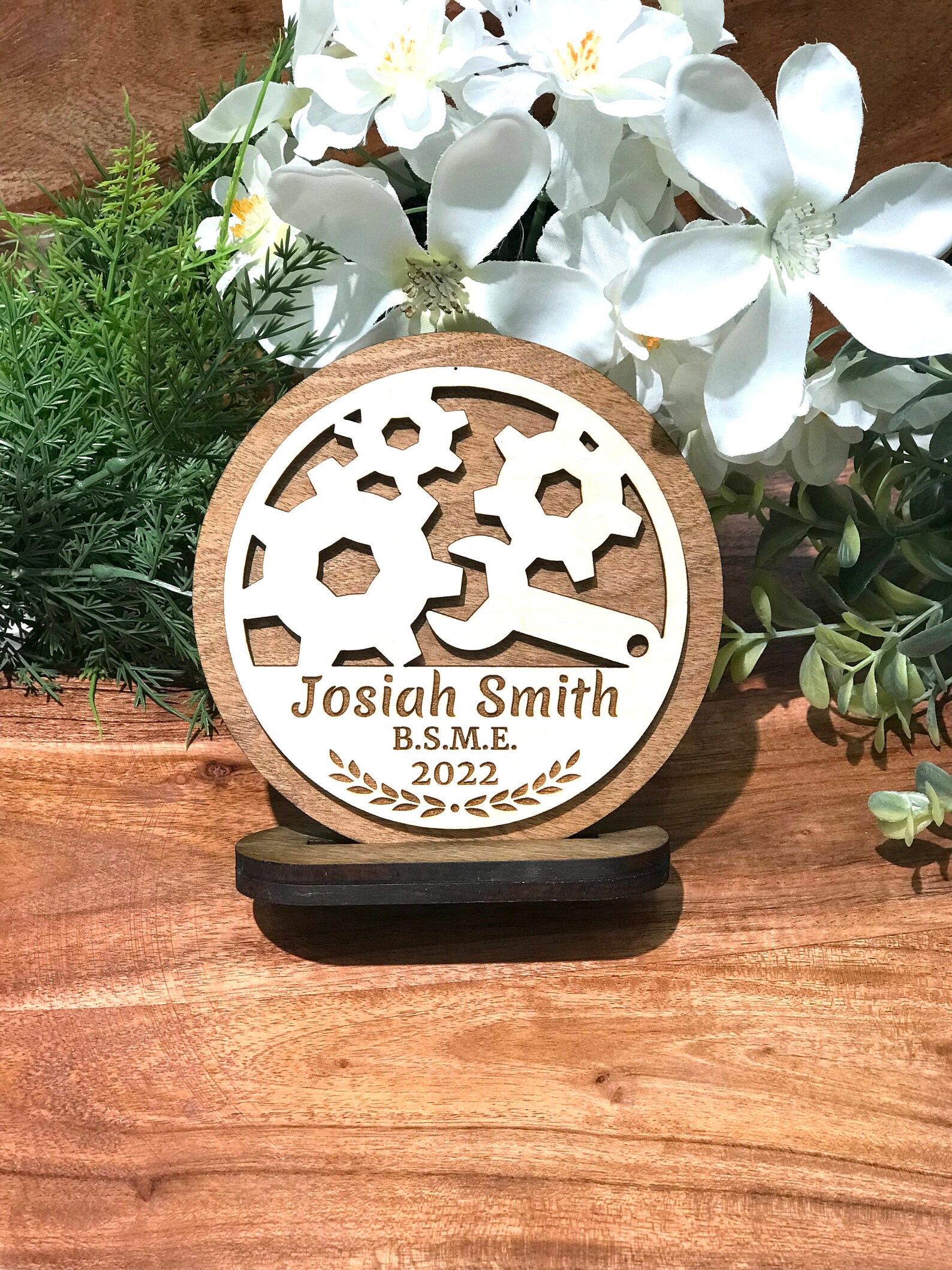 Engineer Mechanic Personalized 3D Plaque/grad Students - Etsy