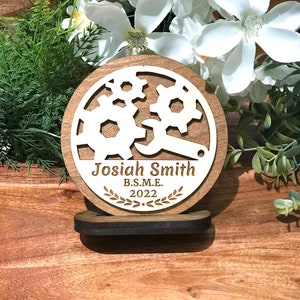 Engineer Mechanic Personalized 3D Plaque/grad Students Gift/gear Wrench ...