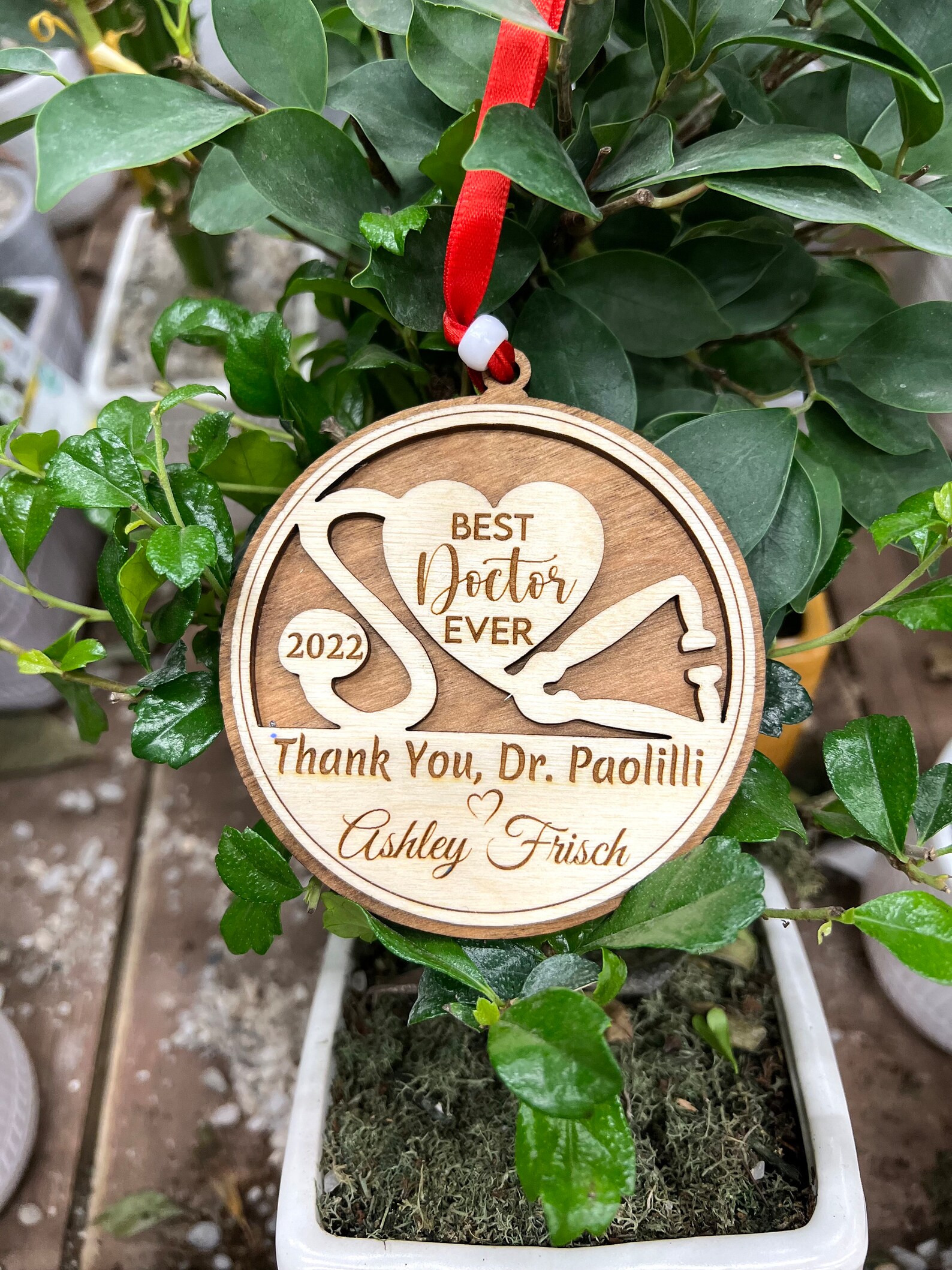 Best Doctor Ever Personalized Plaque/doctor/nurse Appreciation Gift ...