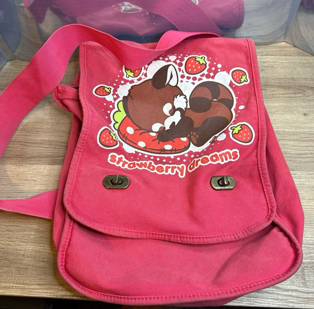 Kawaii Red Panda Anime Bag - Etsy