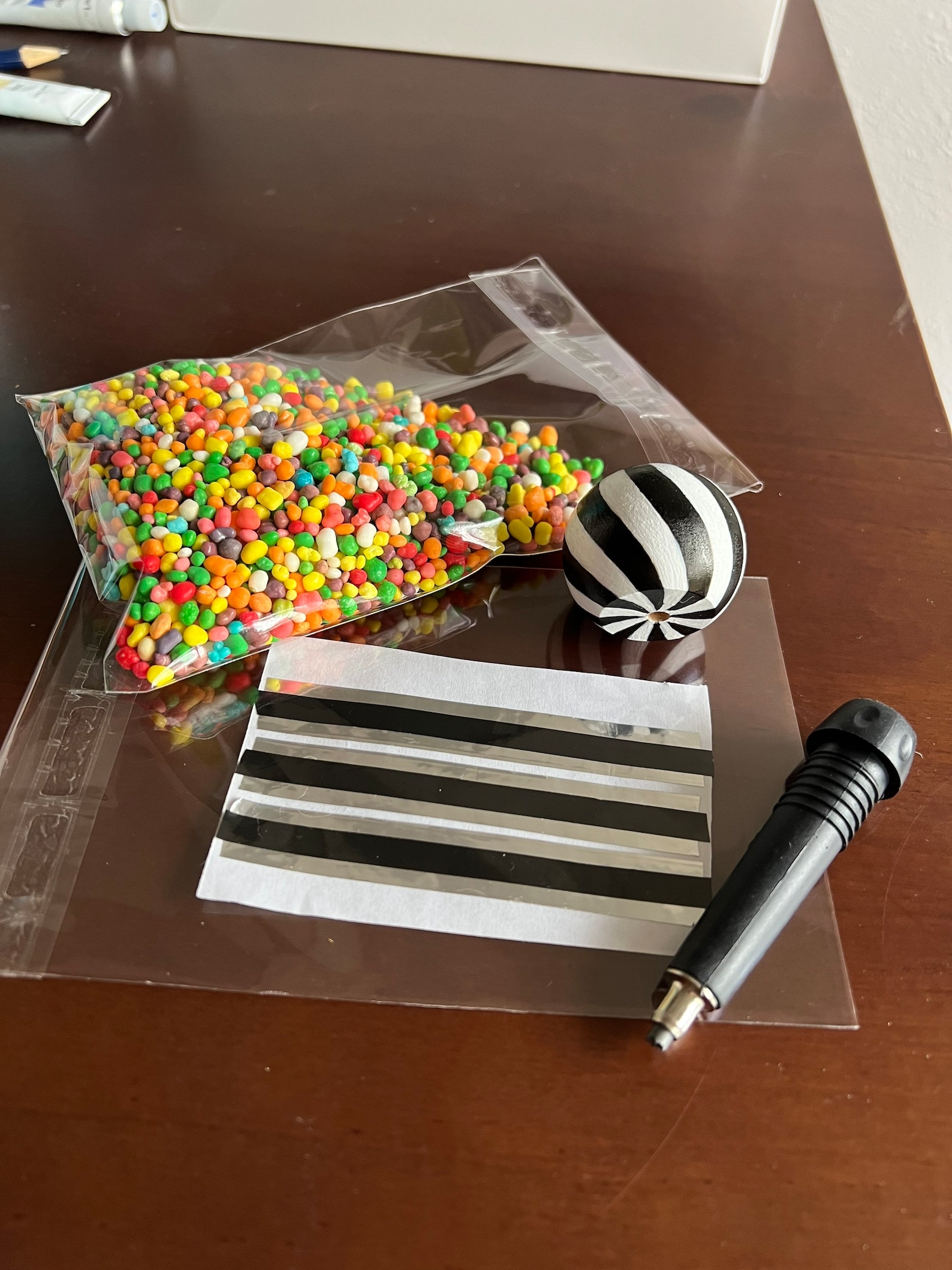 Willy Wonka Cane DIY Costume Kit, Charlie and the Chocolate Factory ...
