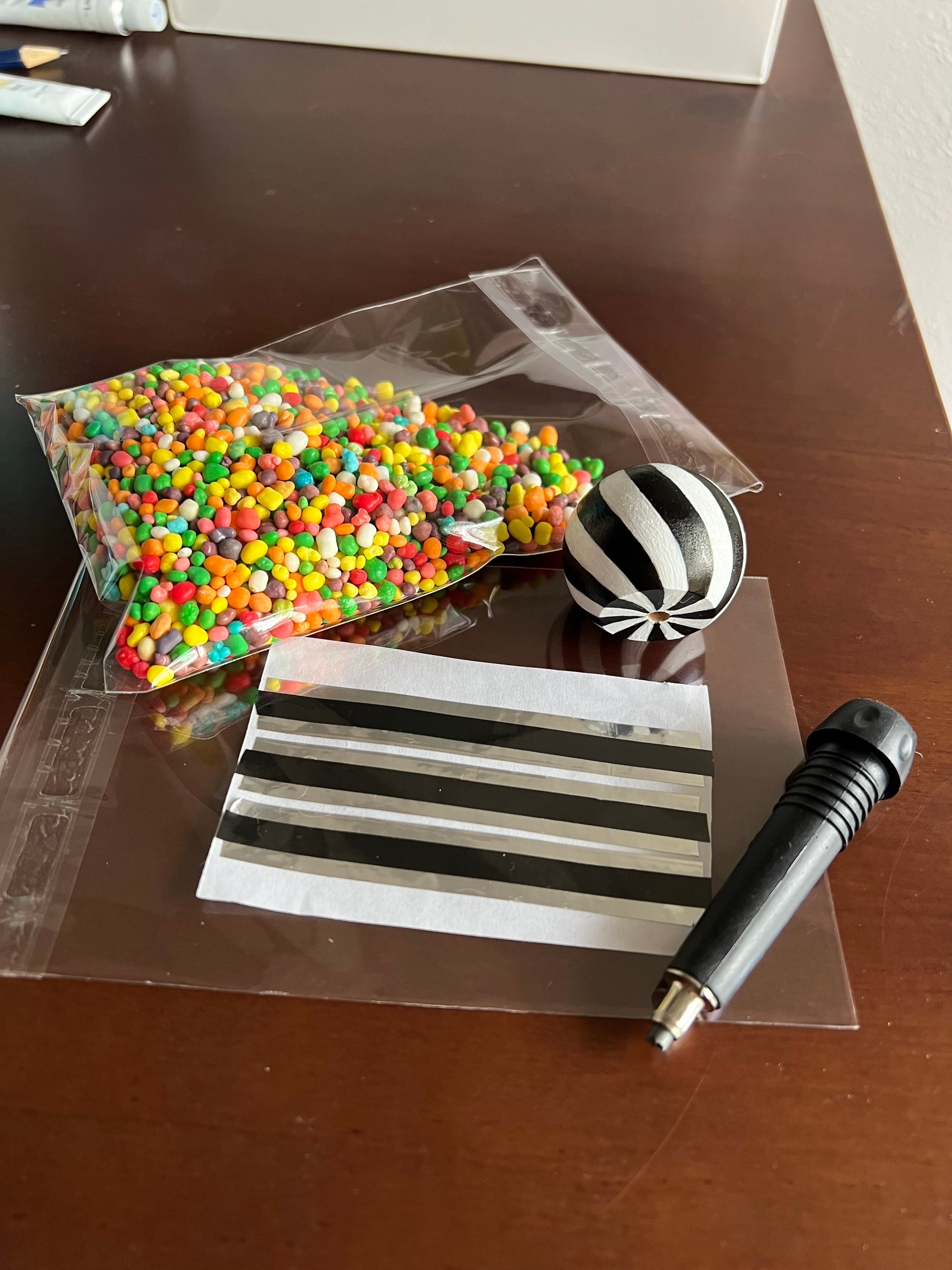 Willy Wonka Cane DIY Costume Kit, Charlie and the Chocolate Factory ...