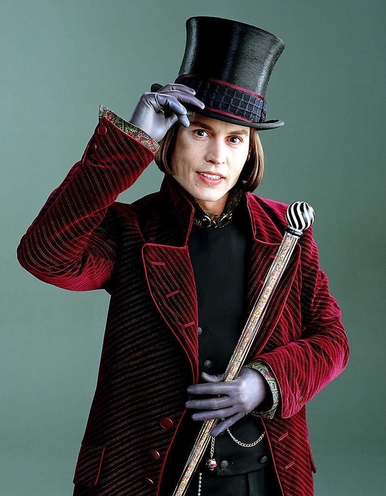 Charlie and the Chocolate Factory Willy Wonka Cane, Costume Idea, Men ...