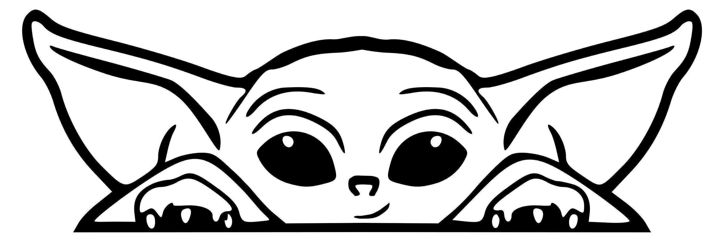 The Child, Grogu Svg, Baby Alien, Peek a Boo Grogu, Peek a Boo Baby ...
