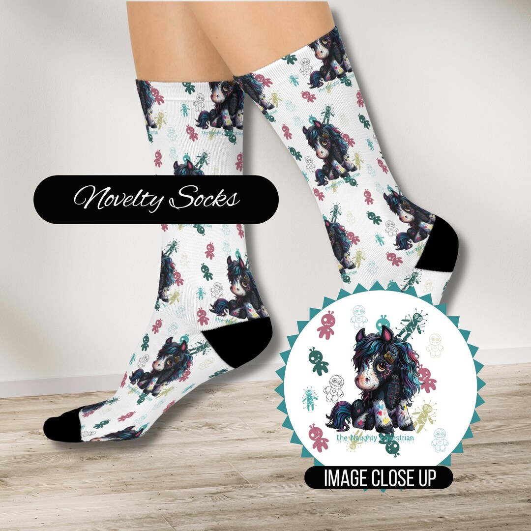 Voodoo Gypsy Socks, Equestrian Footwear, Hippie Festive Clothing ...