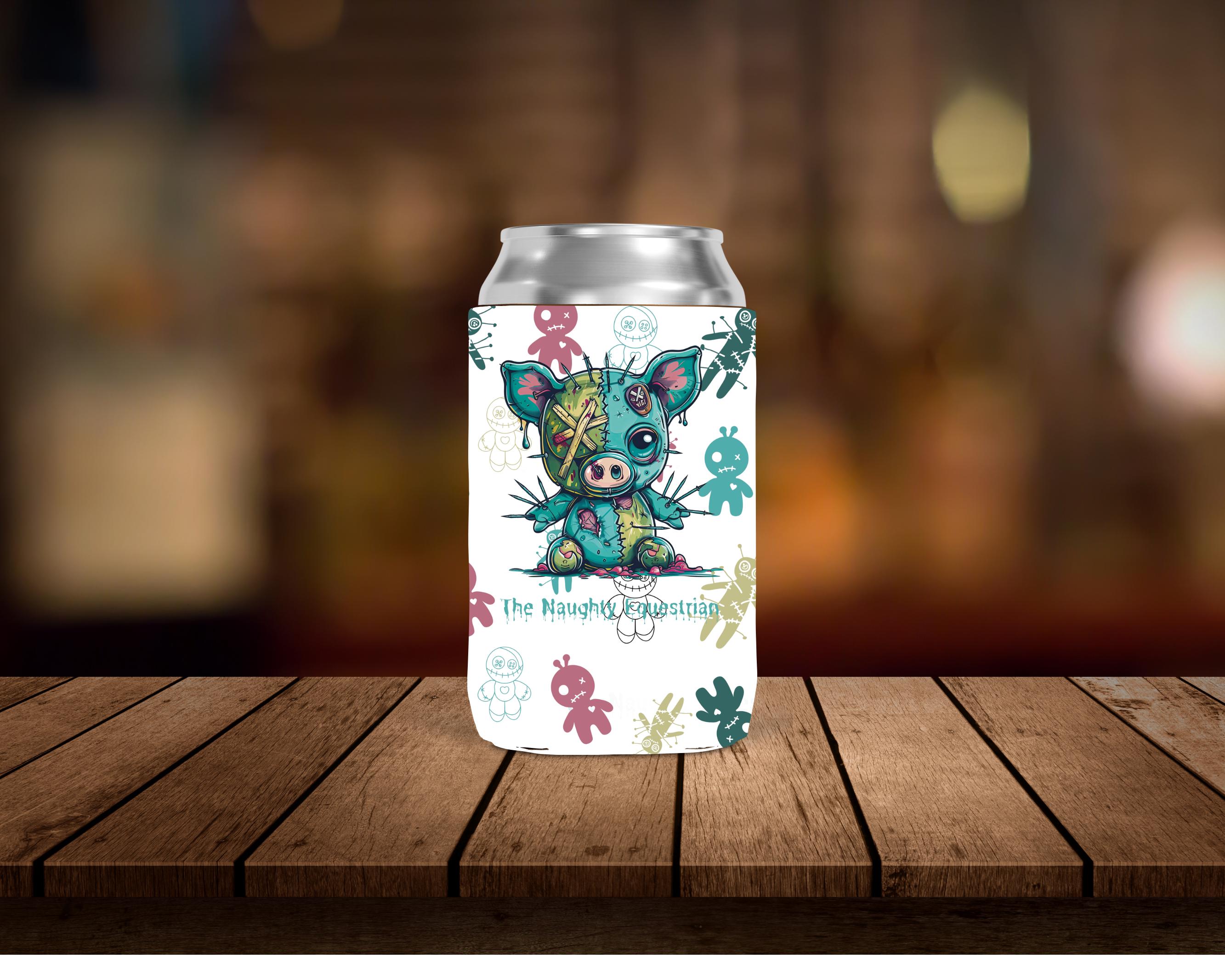 Voodoo Piggy Potion Can Cooler 12 Oz Regular, Pig Lover Gift, Pig ...