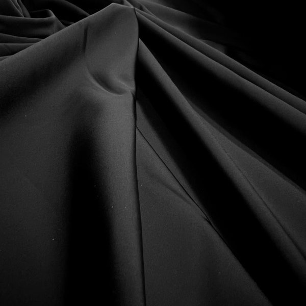 Matte Black Fabric - Etsy