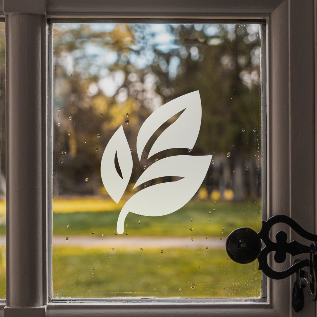 Etched Glass Effect Window Stickers Sheet - Etsy