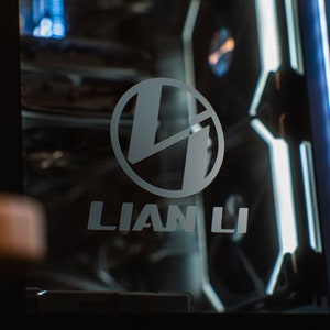 Etched Glass Effect Stickers for PC Windows - Gaming Logo - Etsy