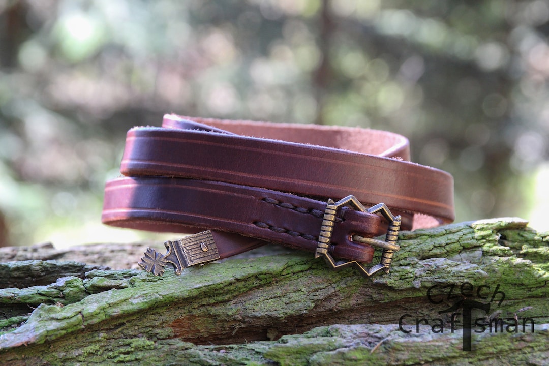 Gothic Belt From 14th Century With Strap End - Etsy