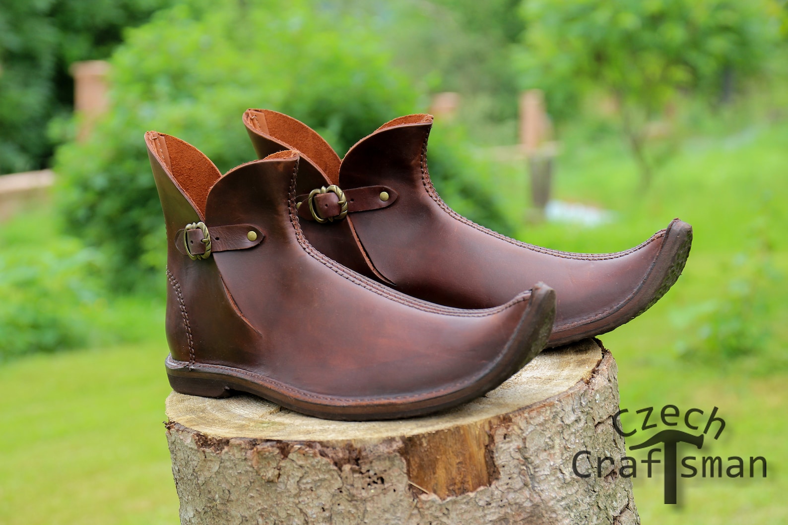 Gothic Leather Poulaines - Etsy