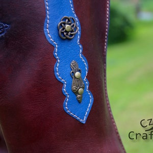 COSSACK Viking, Slavic High Boots - Etsy