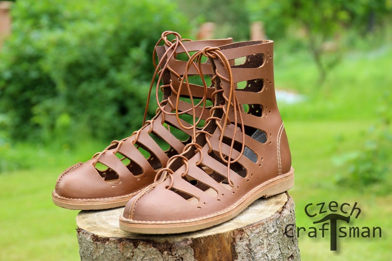 Gallic boots of the Roman Army | Etsy