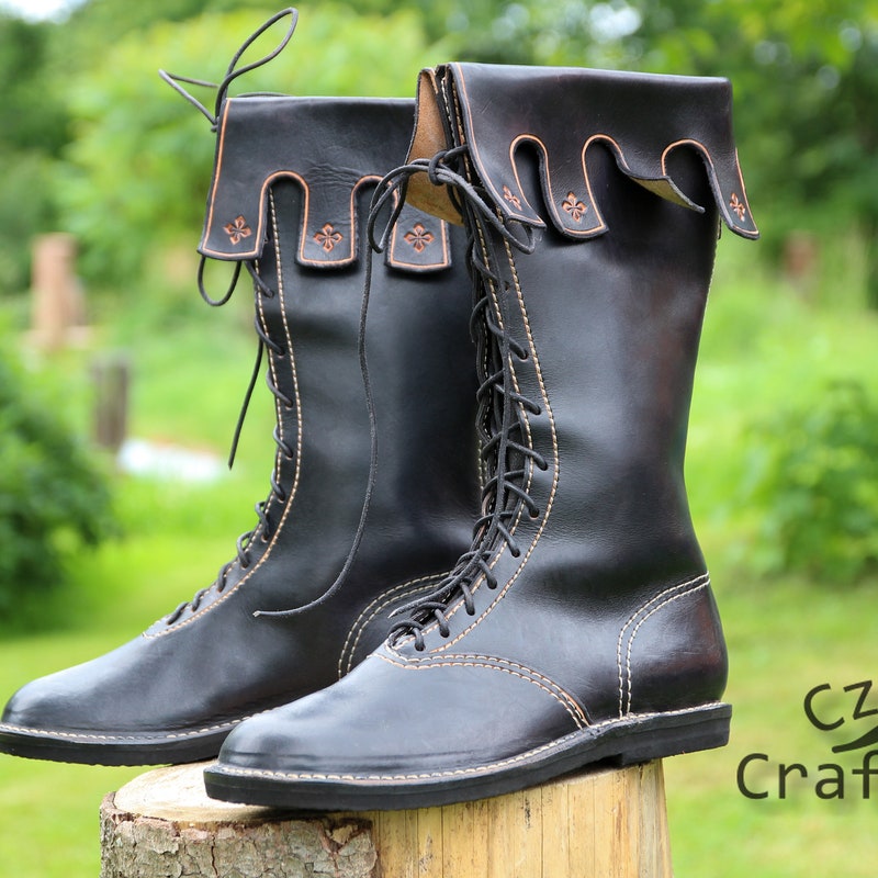 Medieval Boots - Etsy