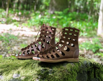 Ancient Gallic Roman Marching Boots | Etsy