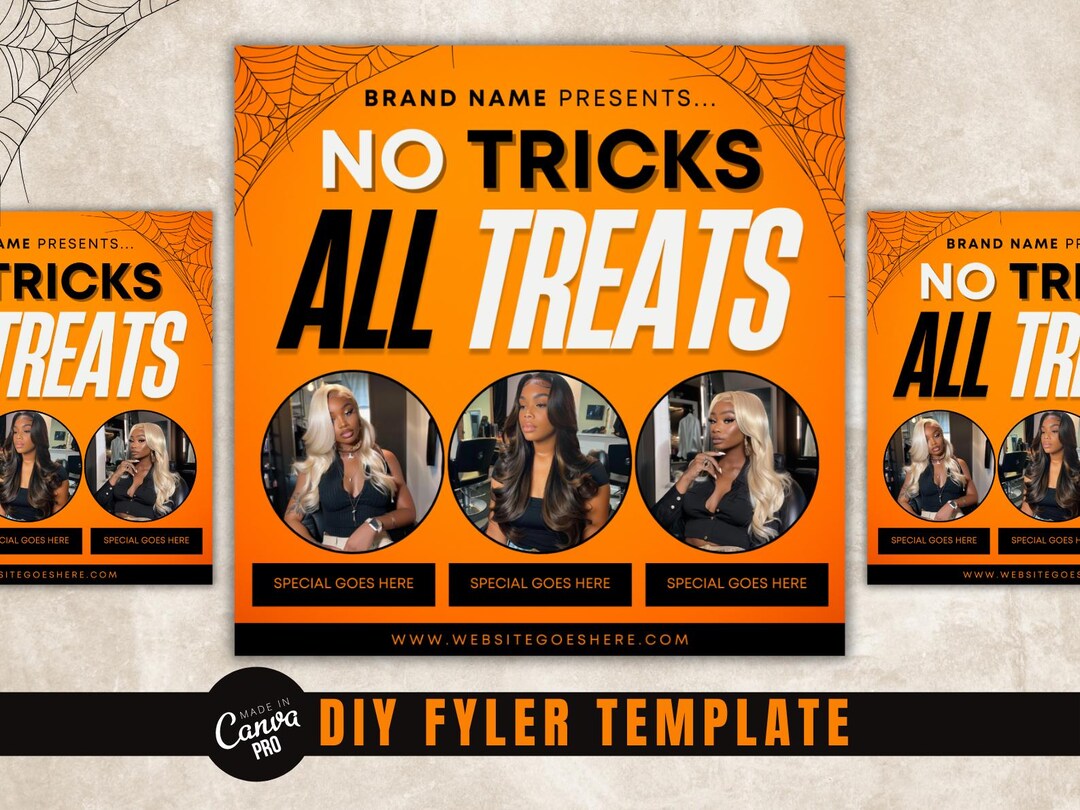 October Booking Flyer, Halloween Canva Flyer, October Sales Flyer ...
