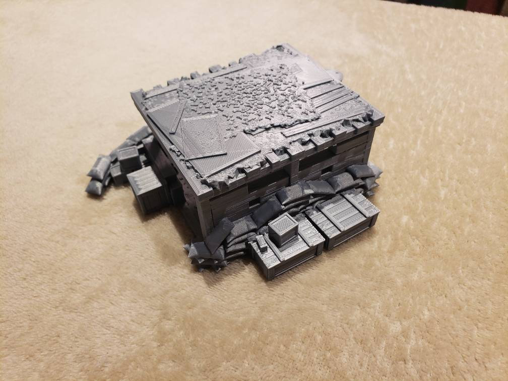 Machine Gun Nest for WW2 Bolt Action 28mm Supplied Unpainted - Etsy