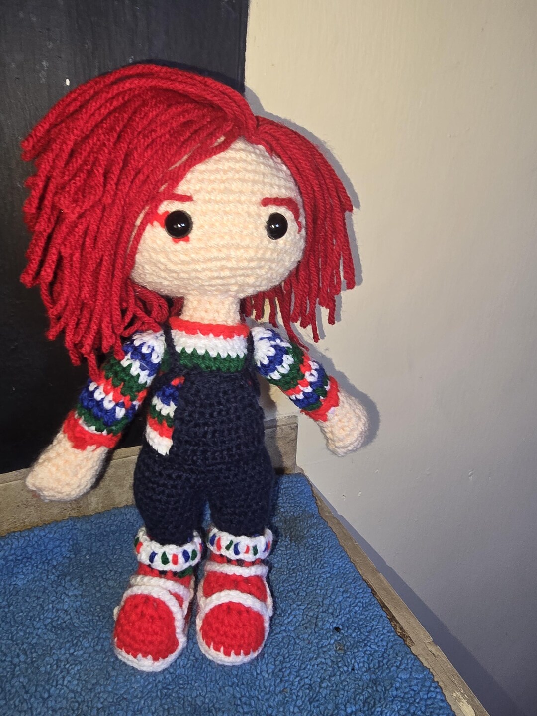 Handmade Crochet Chucky Aragaumi Doll - Etsy