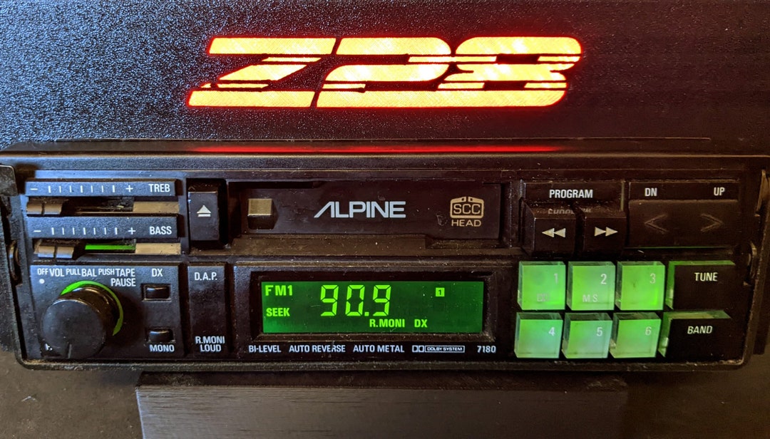 Third Gen 3rd Gen Camaro Z28 Single Din Stereo Console Adapter Etsy