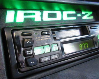 Third Gen/3rd Gen Camaro "z28" Single DIN Stereo Console Adapter - Etsy