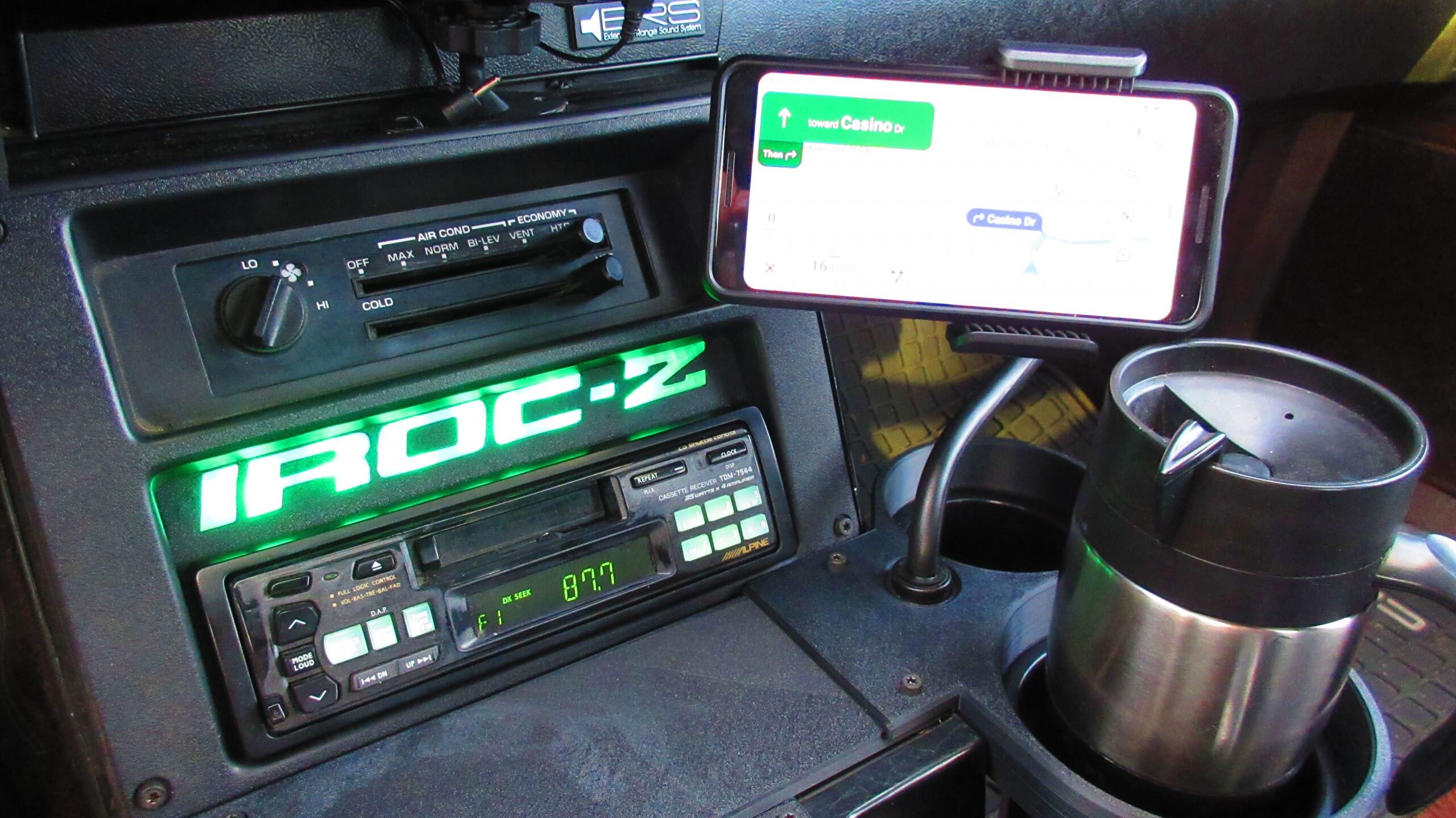 Iroc Camaro Branded Single Din Stereo Console Adapter Third Etsy