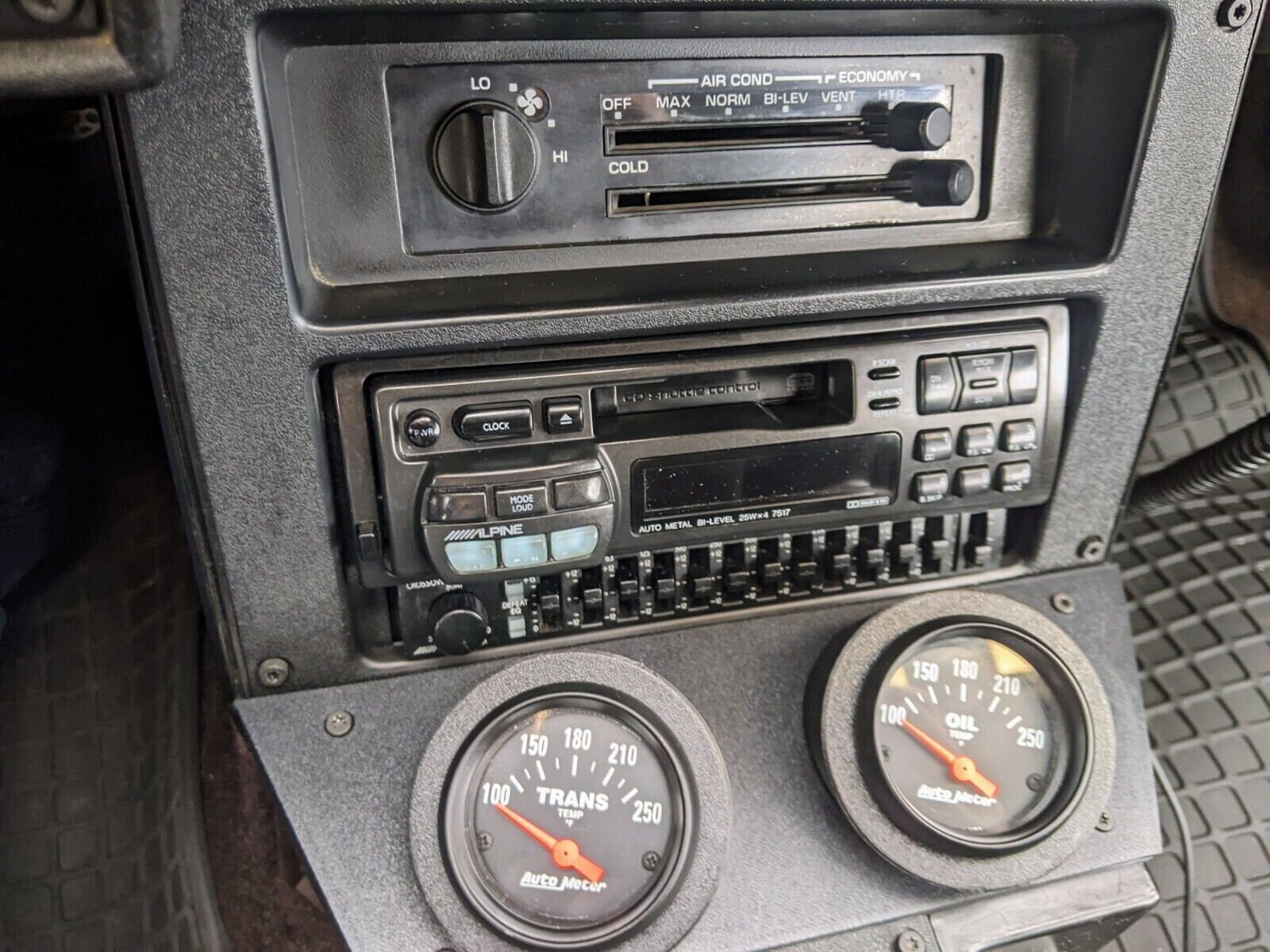 3rd/third Gen Camaro Center Console Dual Gauge Pod Ash Tray Replacement ...