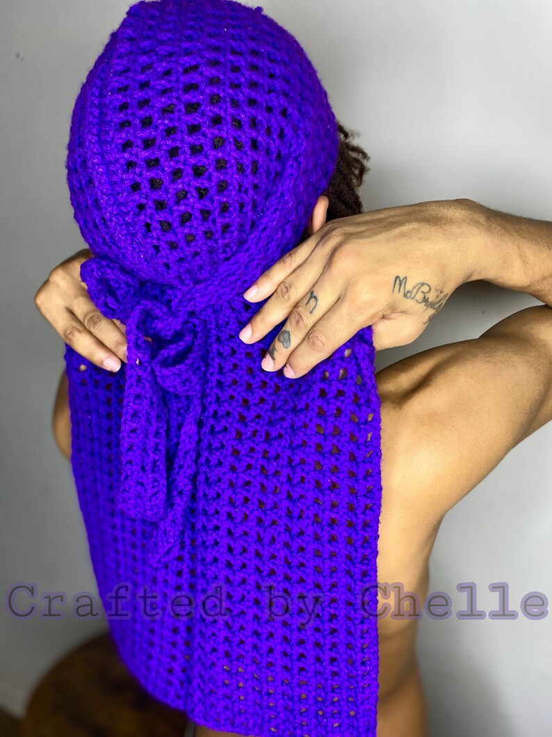 Crochet Mesh Durag - Etsy