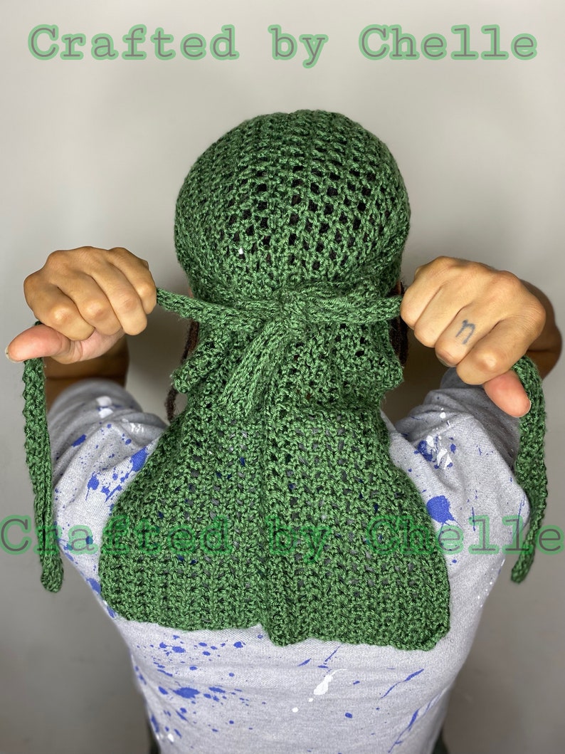 Crochet Mesh Durag - Etsy