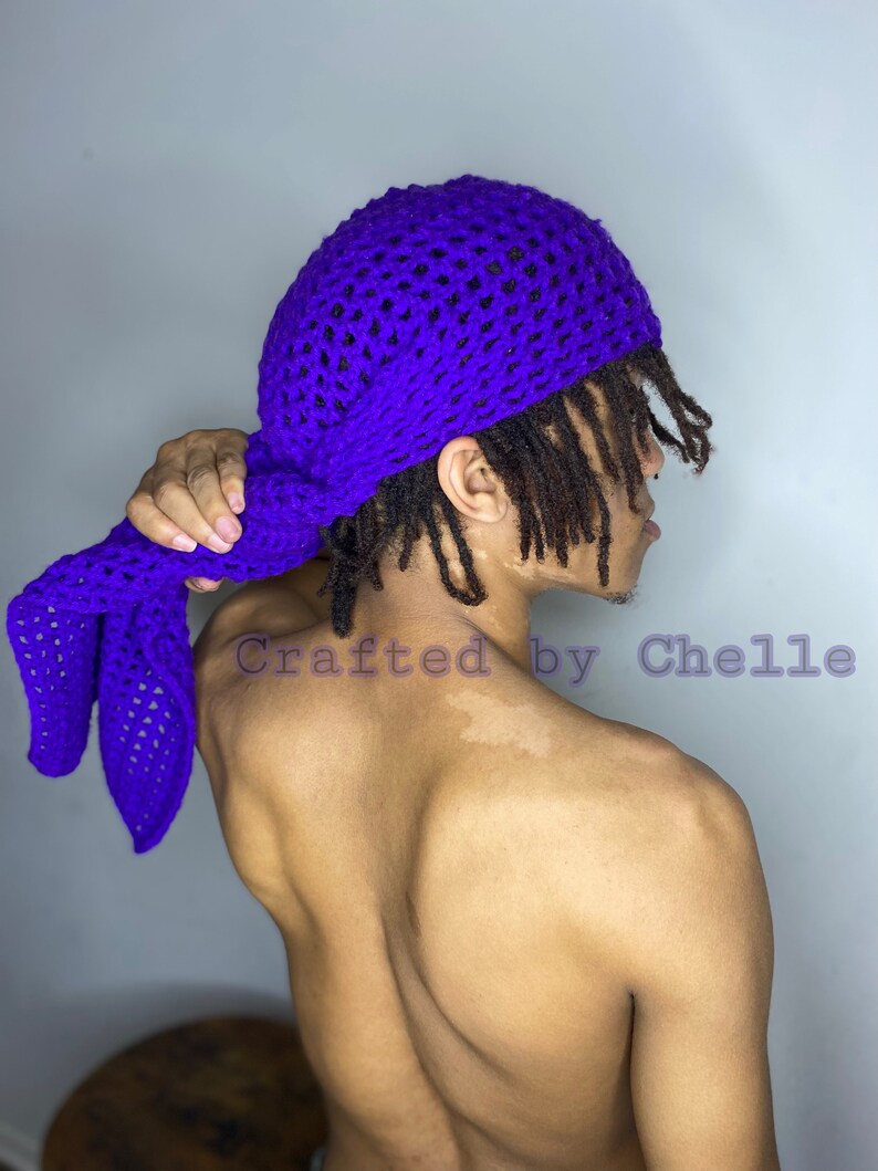 Crochet Mesh Durag - Etsy
