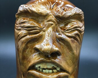 Face Jug - Etsy