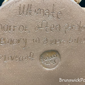 Handmade Ceramic Face Jug Cthulhu 3 H.P. Lovecraft Rusty Cream - Etsy