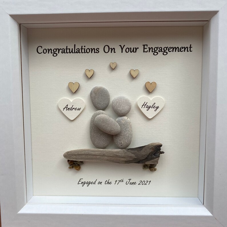 Engagement Gift Personalised Engagement Present for a Couple. - Etsy UK