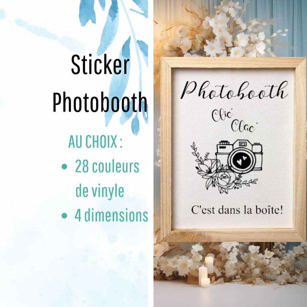 Photobooth Stickers for Weddings, Bachelorette Parties, Bachelor ...