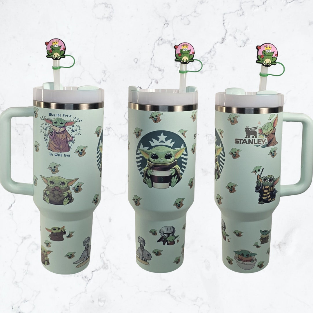 FREE NAME PLATE Lid Topper Authentic 30oz 40oz Stanley Matcha Cream ...