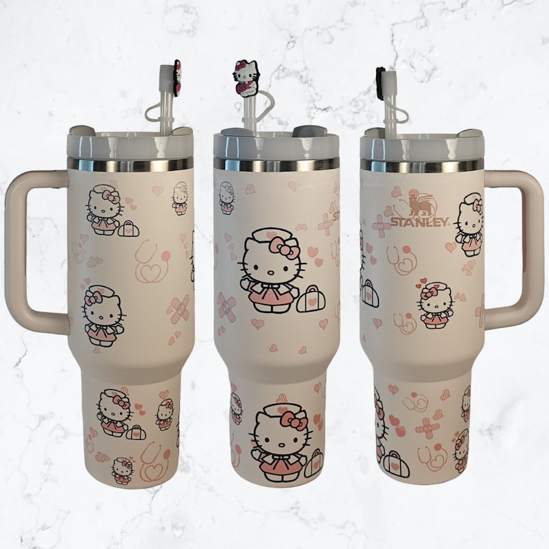 Hello Kittys Stanley Cup - Etsy