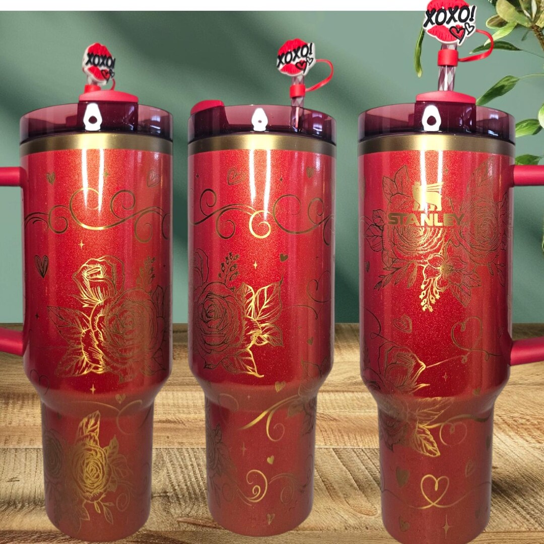 FREE NAME TAG Lid Topper Authentic 40oz Pink Scarlet Copper Chroma ...