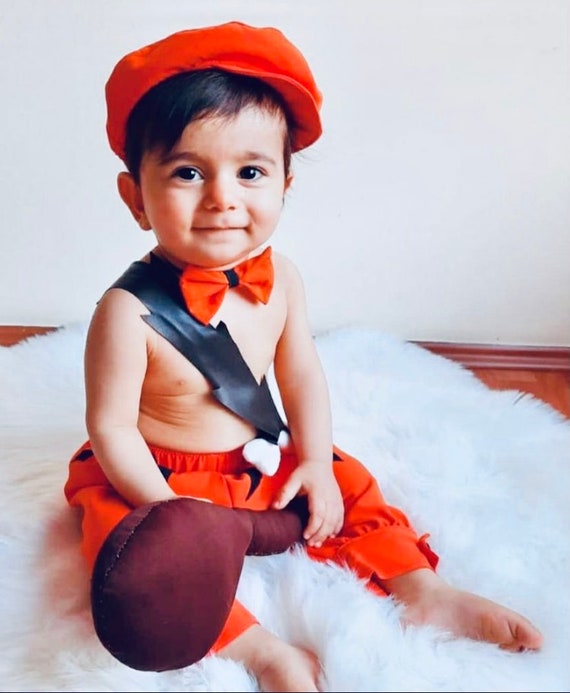 Costume Halloween Famille De 3 Kids Bam Bam Costume Caveman Cavegirl ...