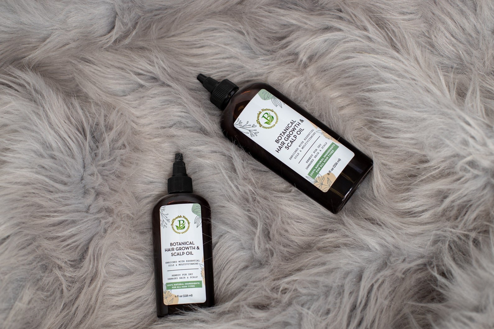 Hair growth oil herbal infused hair & scalp treatment oil | Etsy