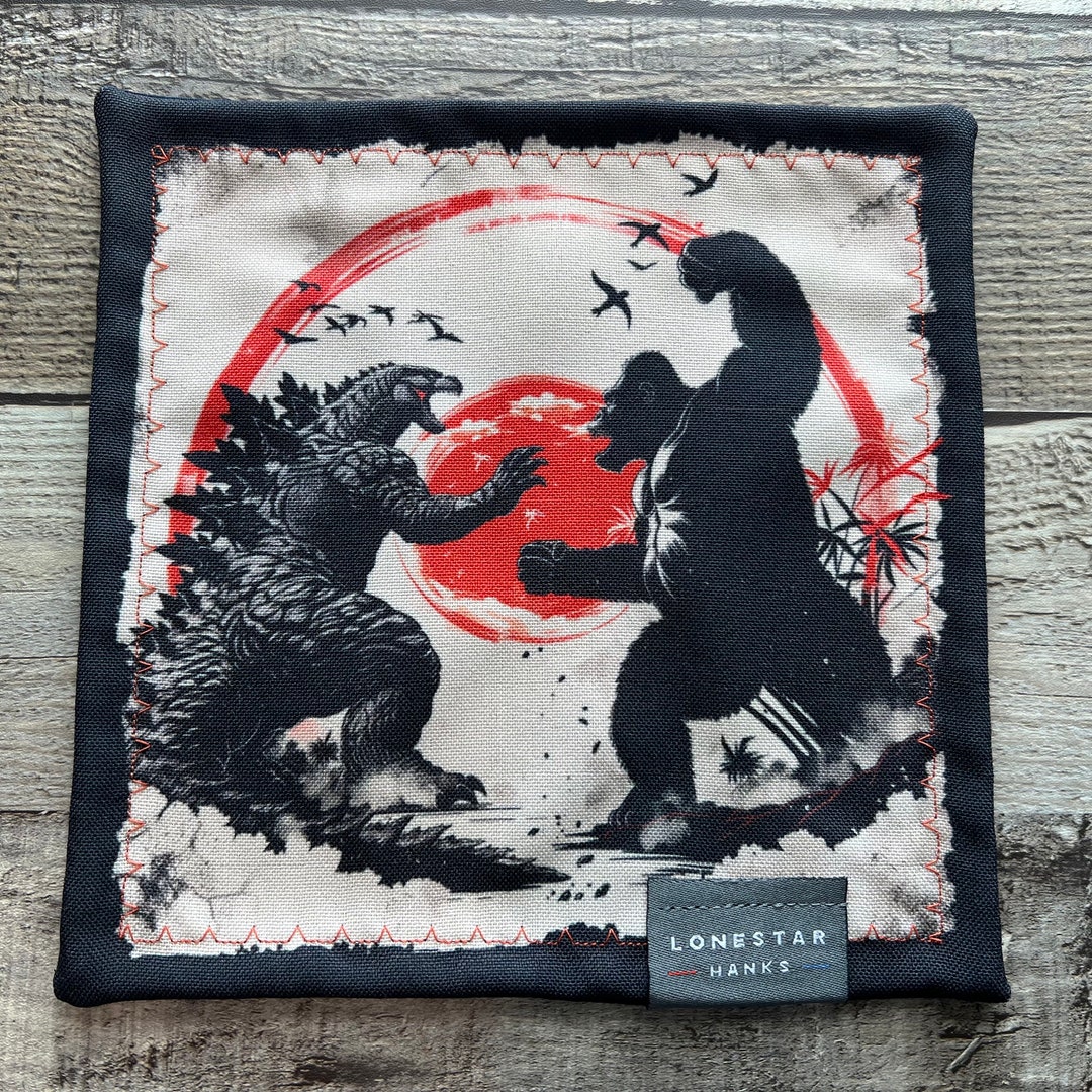Godzilla Vs Kong Microfiber EDC Hank - Etsy