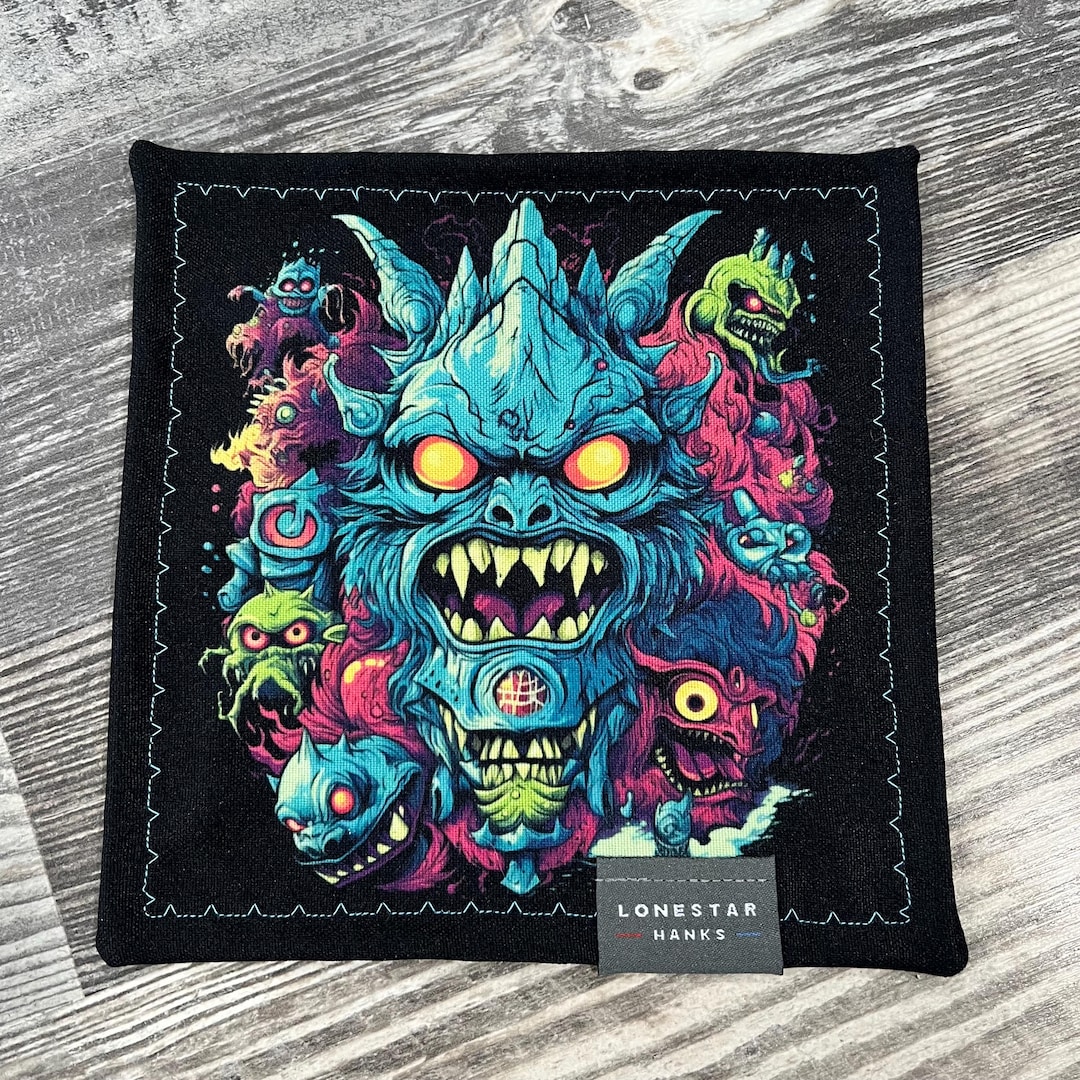 Monsters Microfiber EDC Hank - Etsy