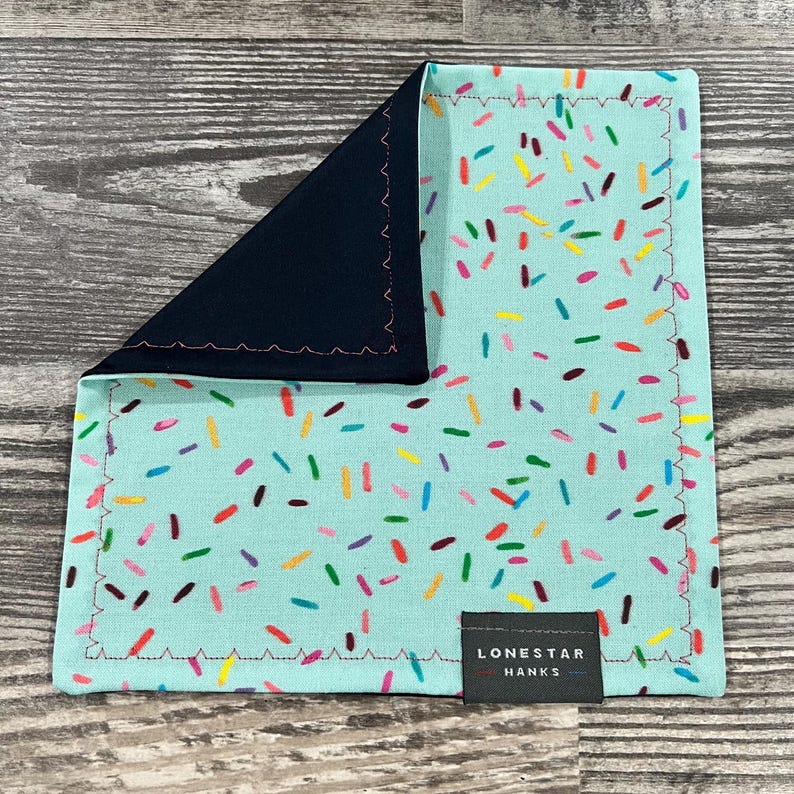 Blue Sprinkles Microfiber EDC Hank - Etsy