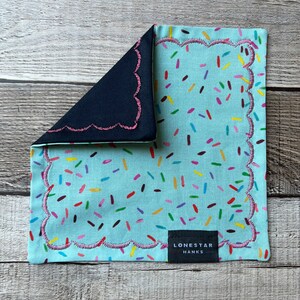Blue Sprinkles Microfiber EDC Hank - Etsy
