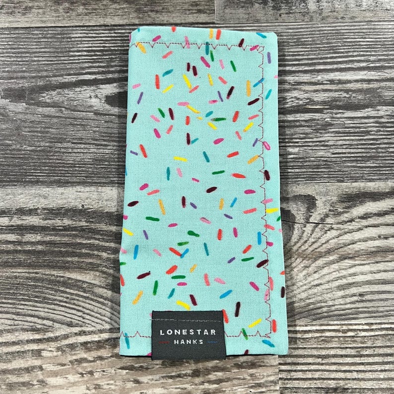 Blue Sprinkles Microfiber EDC Hank - Etsy