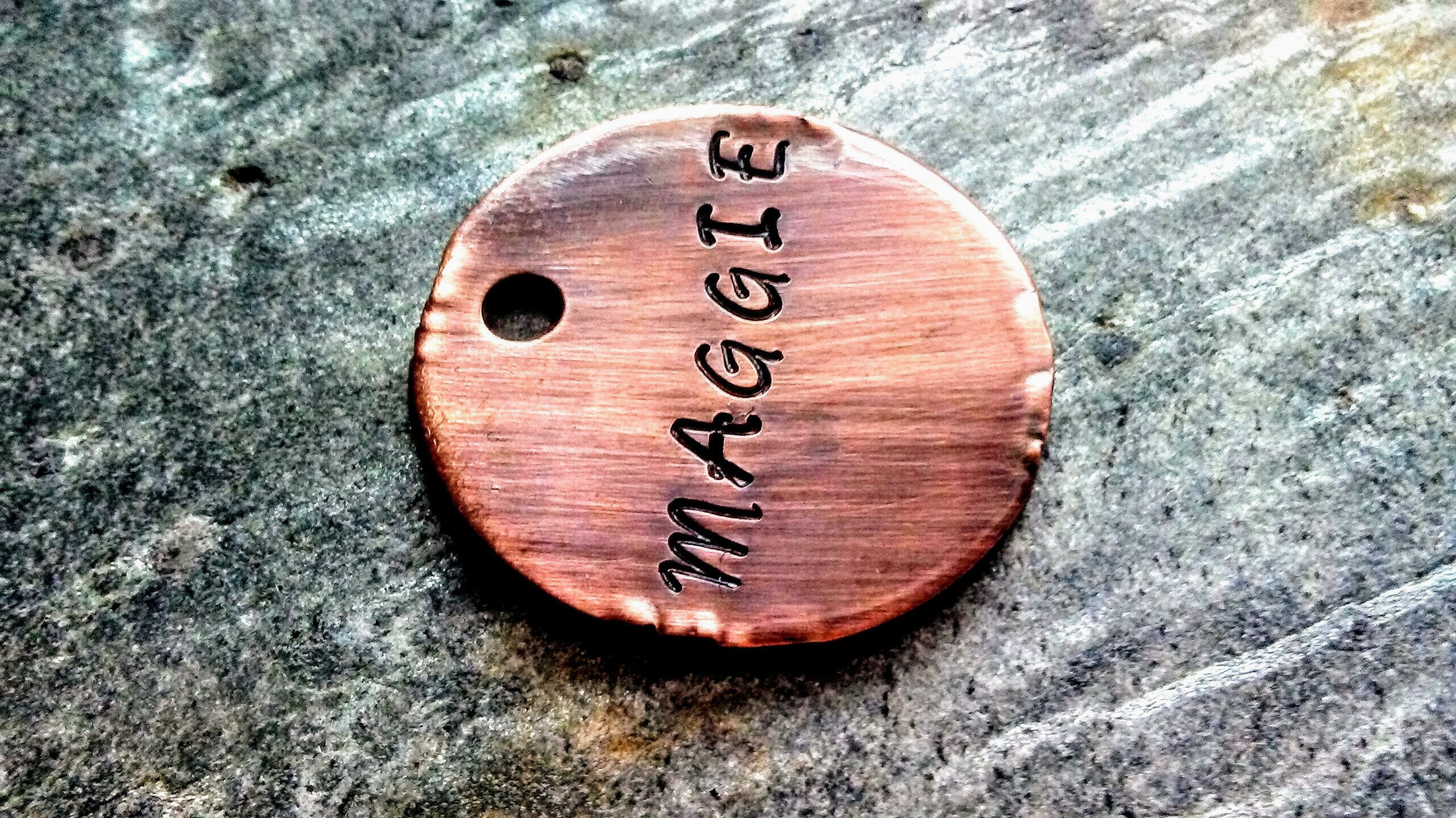 Pet ID Tag Maggie Dog Tag Personalized Dog Tag Dog Tags | Etsy